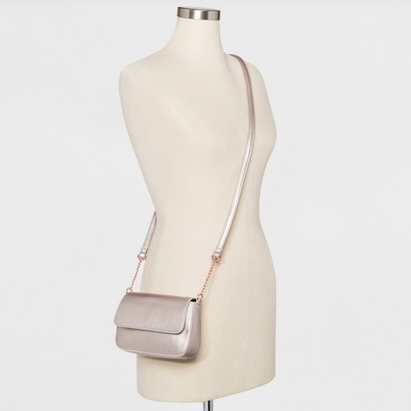 Mossimo Supply Co. | Bags | Nwt Mossimo Supply Co Crossbody Bag Rose ...